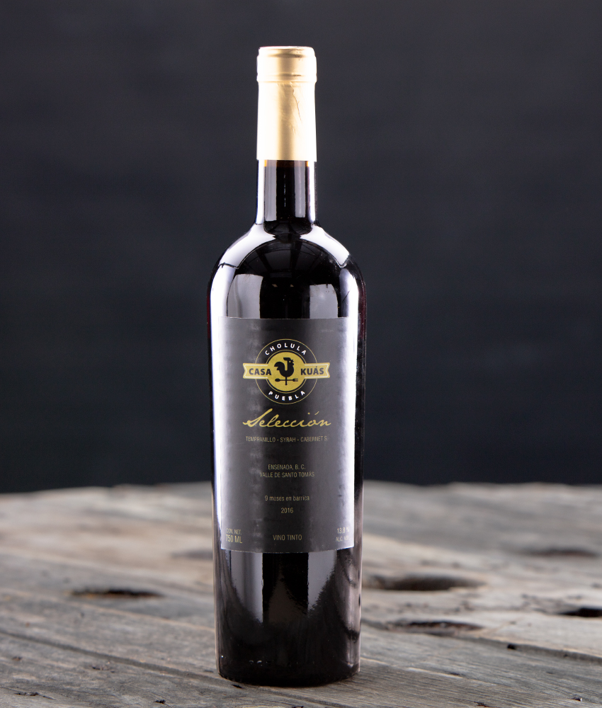 Selección (tempranillo, syrah y cabernet sauvignon) 750 ml. – Casa Kuas